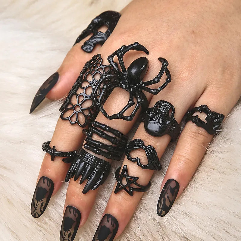 Cursed Halloween Rings Collection | Spooky Halloween Special – Noir & Blanc